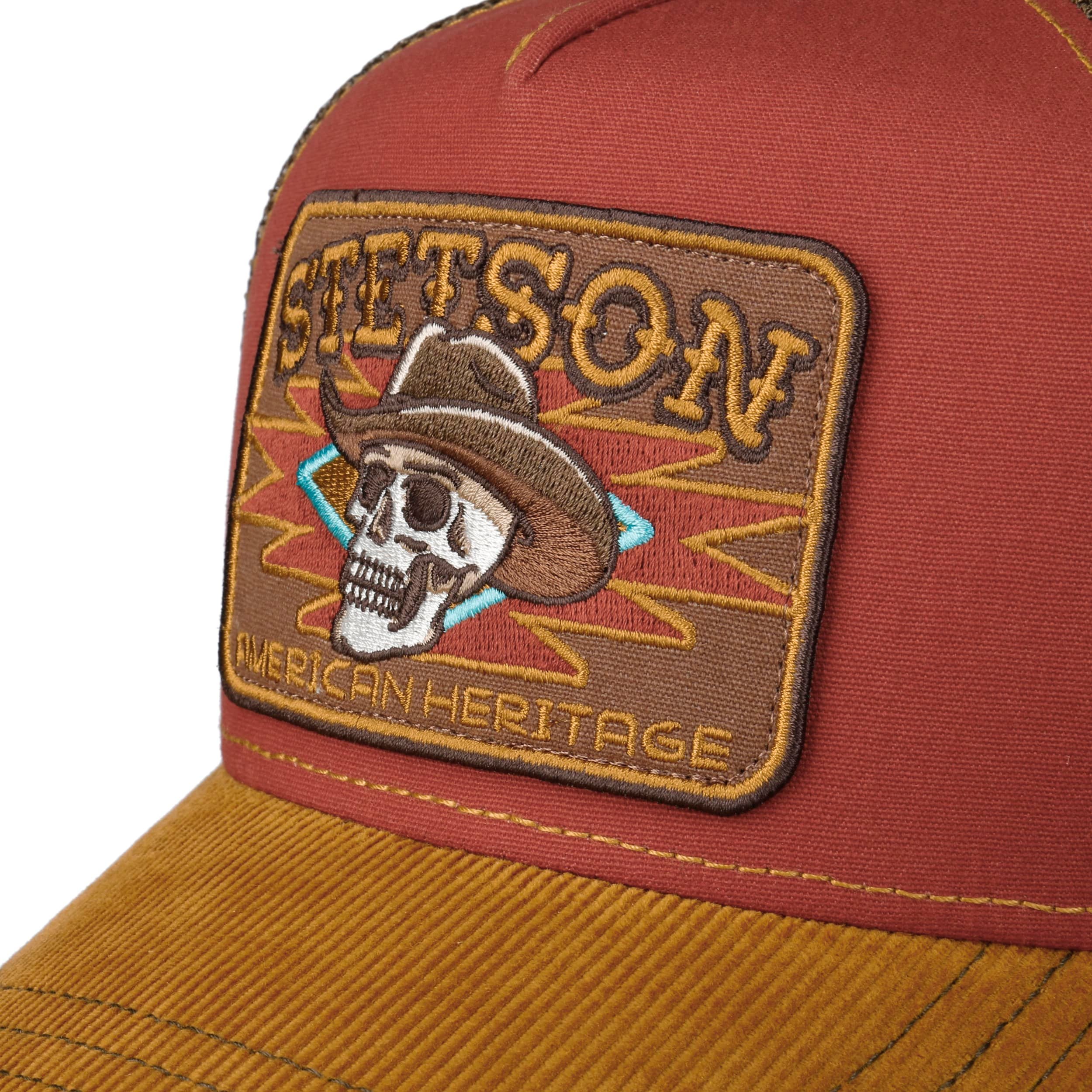 Boné Camionista Cowboy Skull by Stetson - 49,00