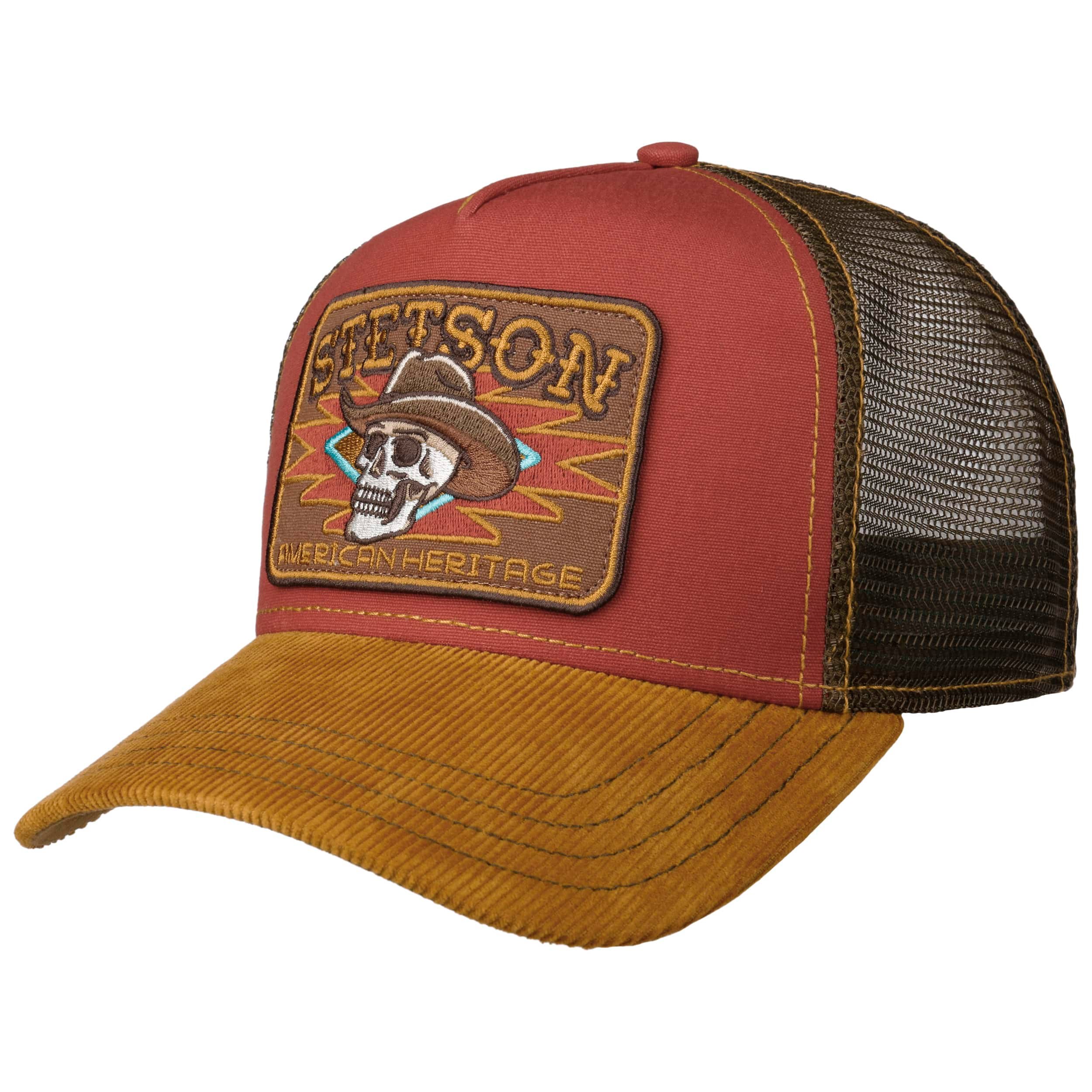 Boné Camionista Cowboy Skull by Stetson - 49,00