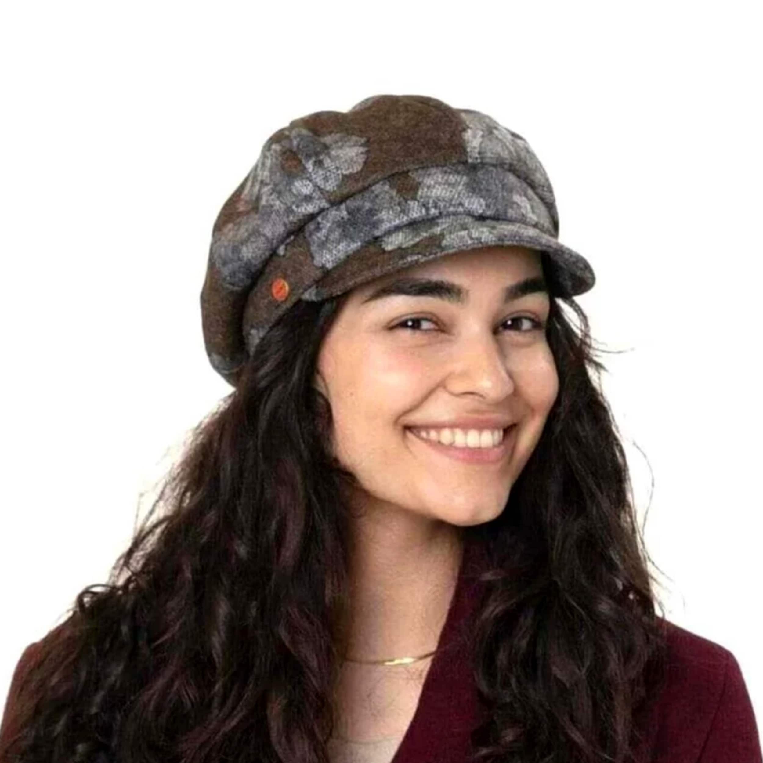 Boné Newsboy Cia Winter Flowers by Mayser - 69,95