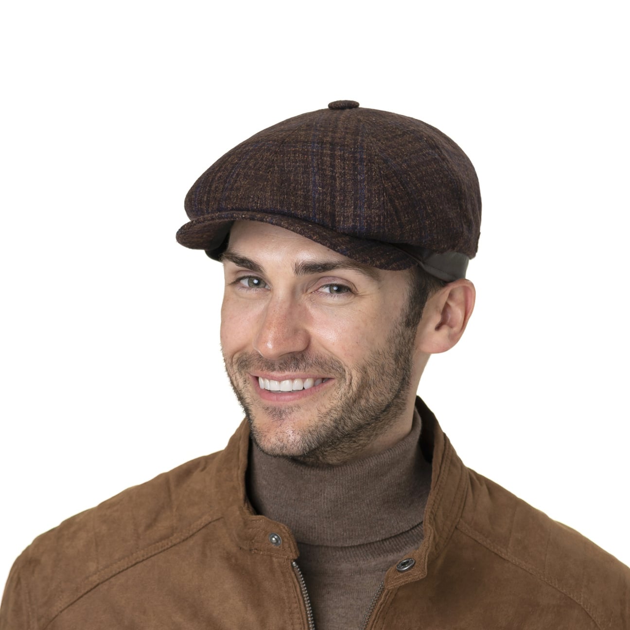 Boné Plano Emil Bouclé Check Zechbauer by Mayser --> Compre Chapéus ...