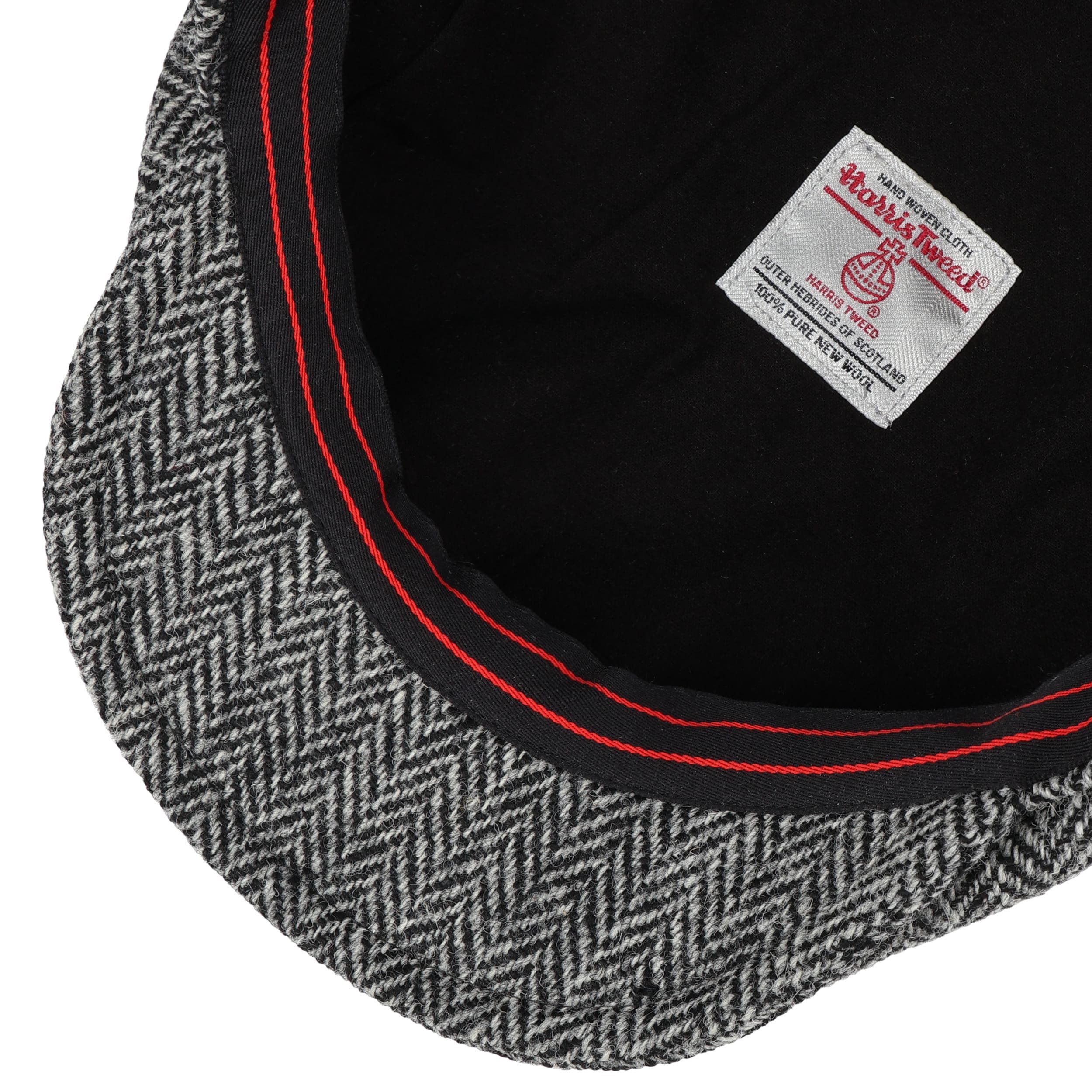 Boné Plano Harris Tweed Herringbone by Lierys - 99,00