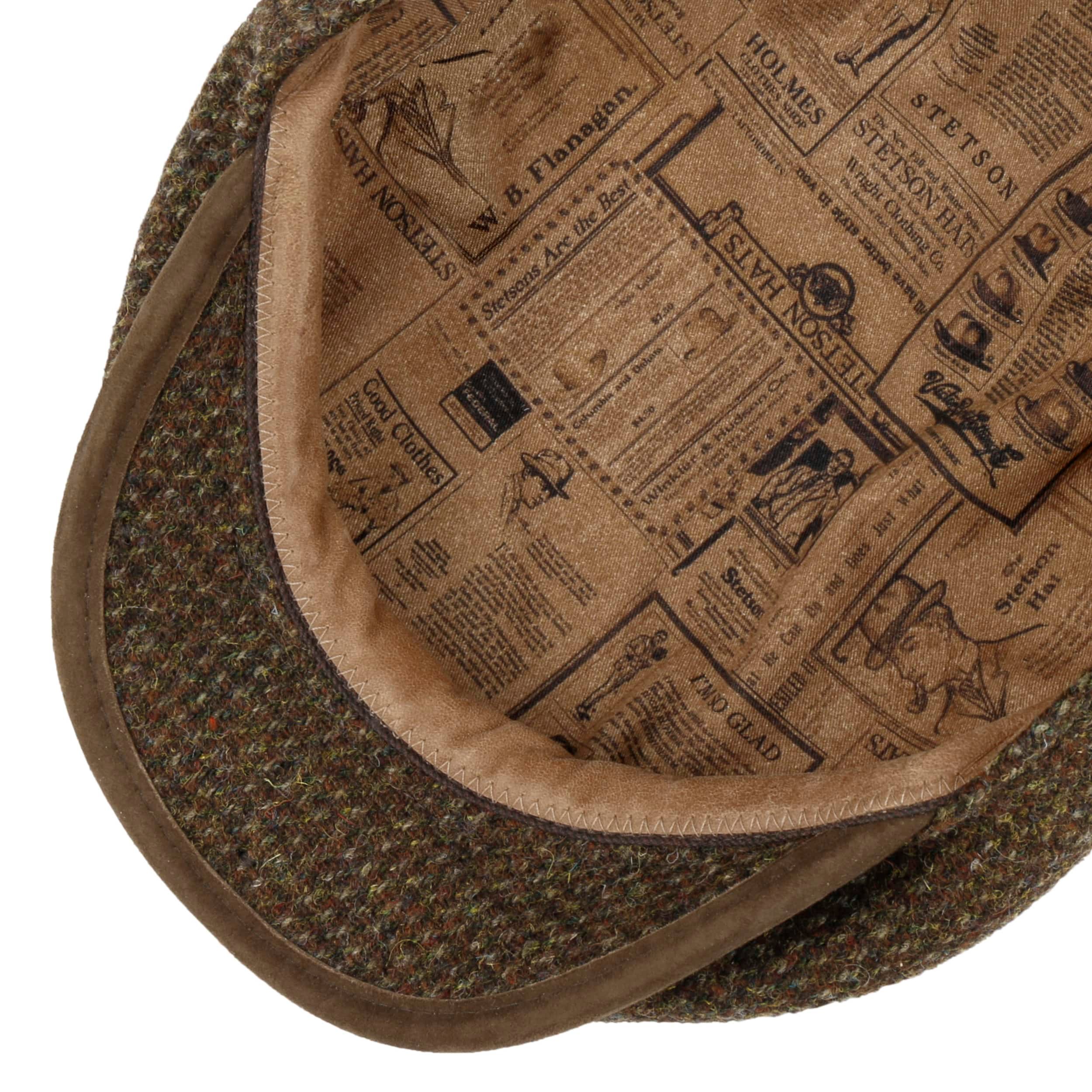 Boné Plano Kent Wool Harris Tweed by Stetson - 179,00