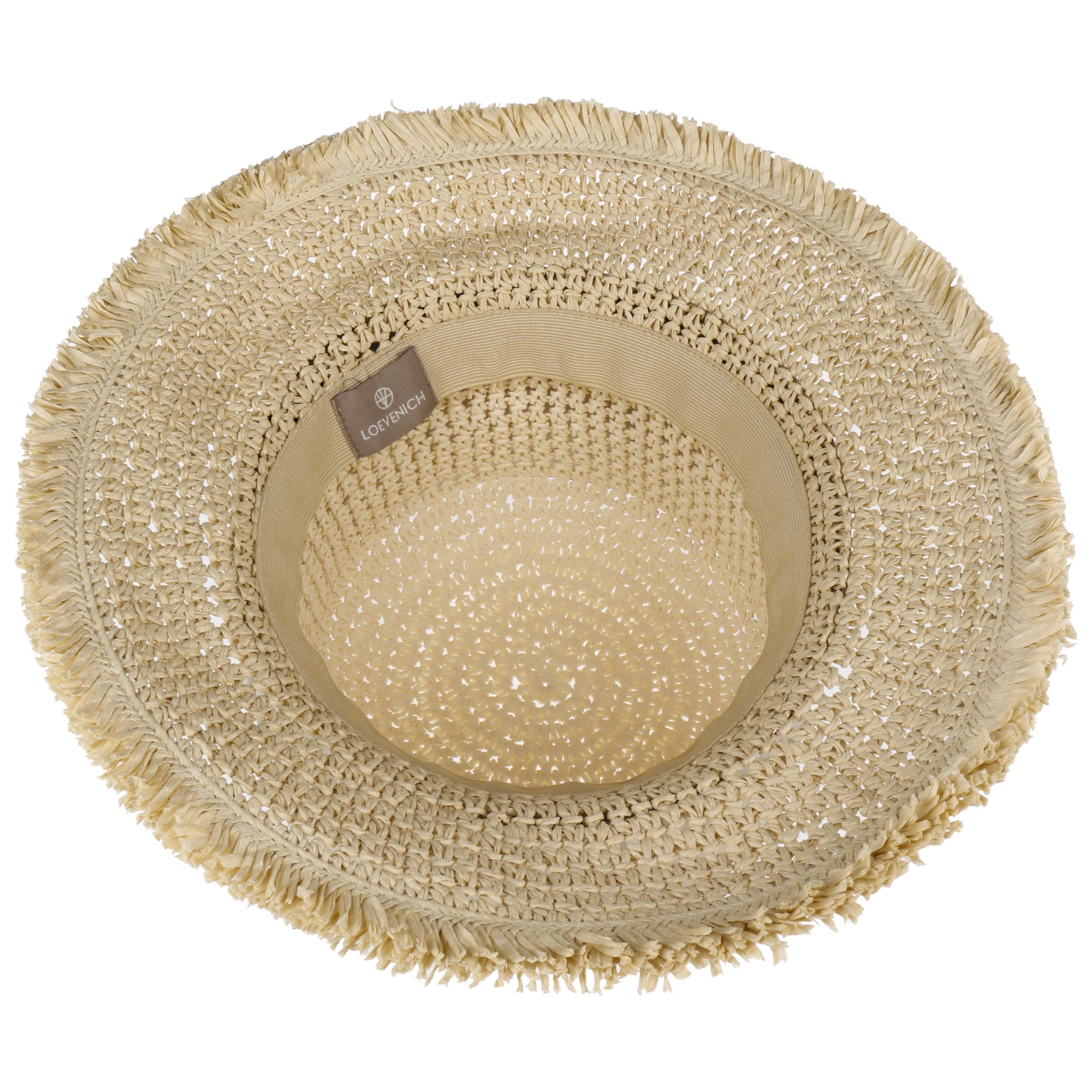 Chapéu de Palha Frayed Edge by Loevenich - 49,95